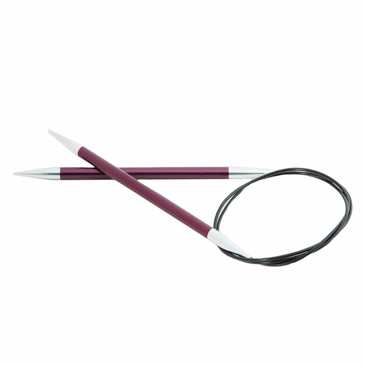 Спицы круговые "Zing" 6мм/80см, KnitPro, 47133