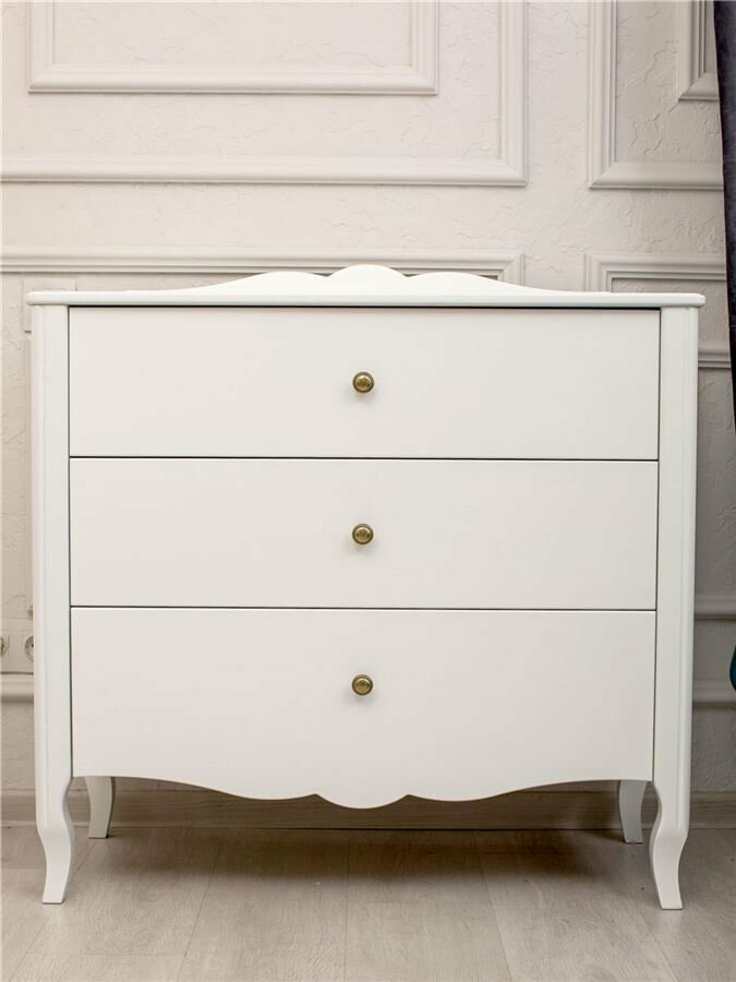 Комод "Версаль" 3 ящика (молочный дуб)