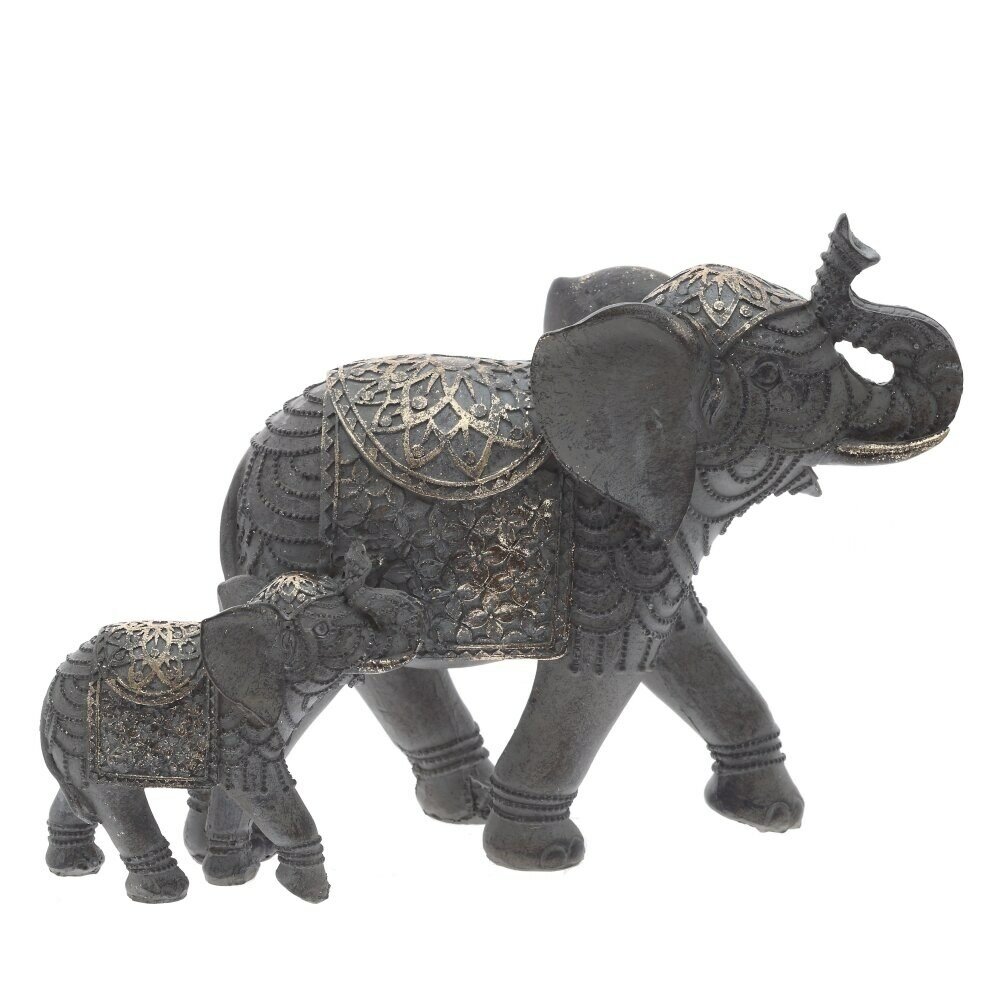 Фигурка декоративная "Слоны", L=26 W=10,5 H=18,5 см