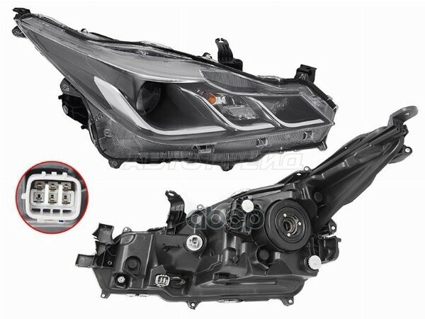 Фара Toyota Corolla (E210) 18-22 (Справа/ Галоген/ С электрокорректором) Sat арт. ST-212-11Y2R