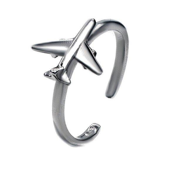 Кольцо, серебро, 925 проба, родирование