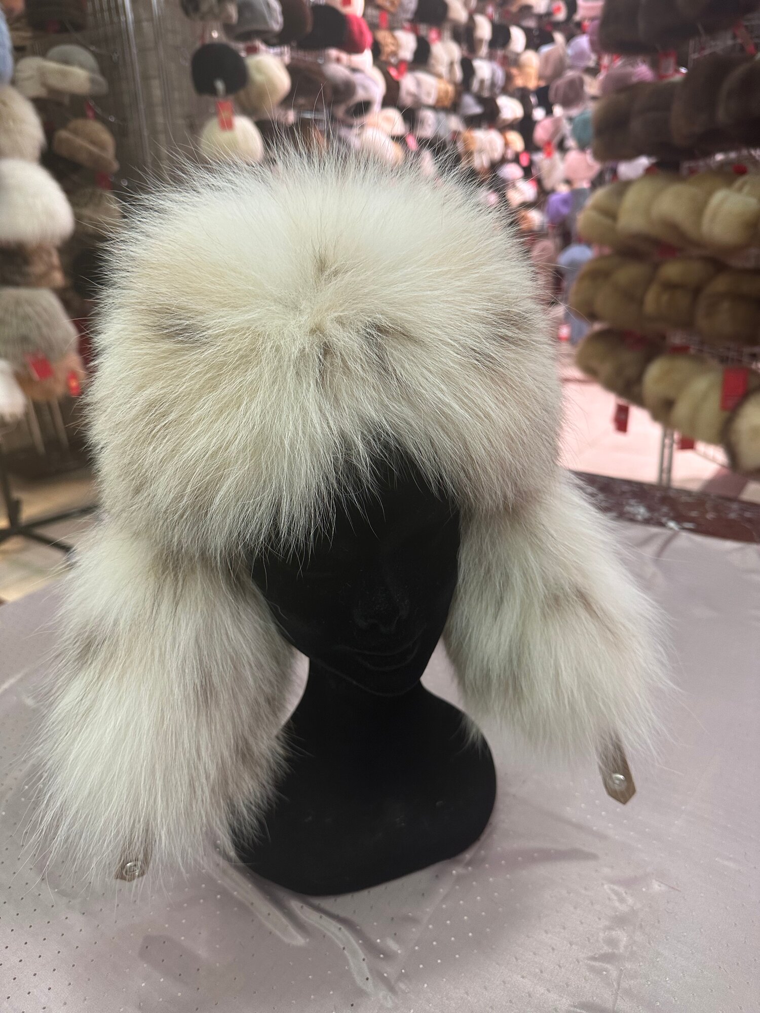 Шапка-ушанка для женщин