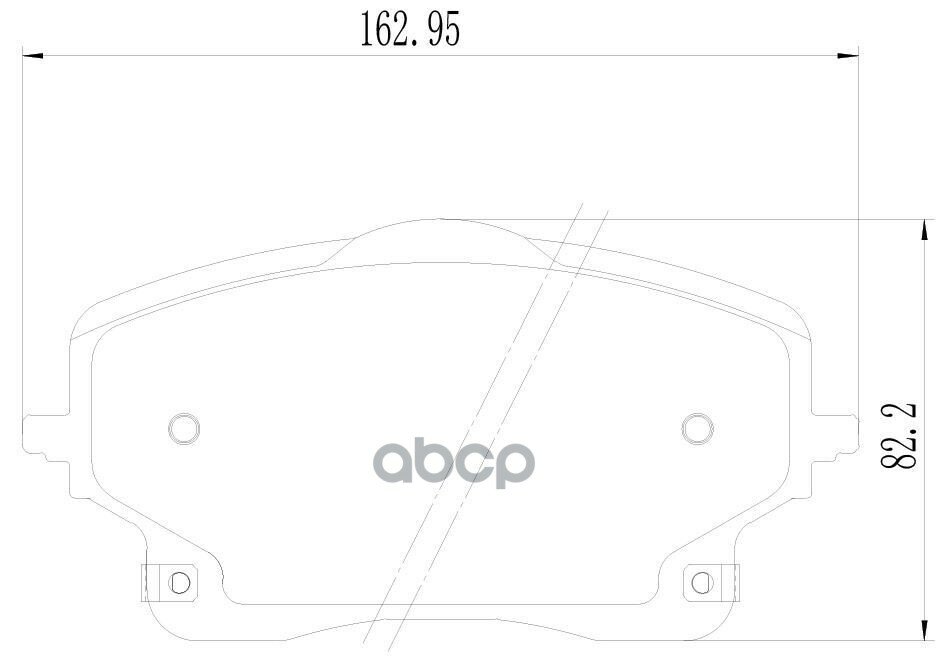 Колодки Торм. Для А/М Geely Monjaro (20-) Диск. Перед. (Pf 2528) Trialli арт. PF 2528