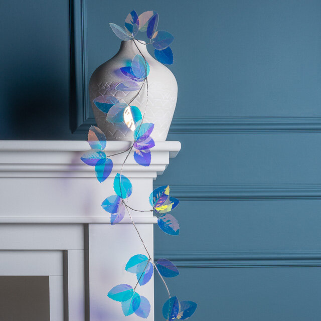 Искусственная лиана Лазурные листики 120 см, Peha, TR-74760