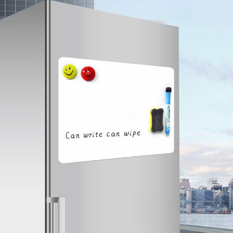 Планинг магнитный, Mr.paper, 1 набор (включая ручку и ластик для доски) , A4, мягкая доска, стираемый, Его можно использовать для наклеек на холодильник и досок объявлений