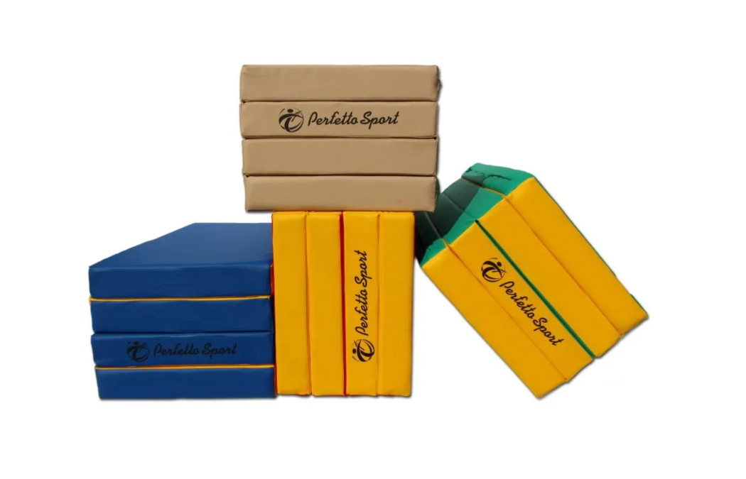 Мат складной Perfetto sport Мат № 24 (100 х 200 х 5) пастель/чёрный