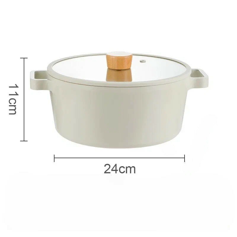 Кастрюля Neoflam Fika, керамическая, с антипригарным покрытием, 24 см, 3.8 л, с крышкой