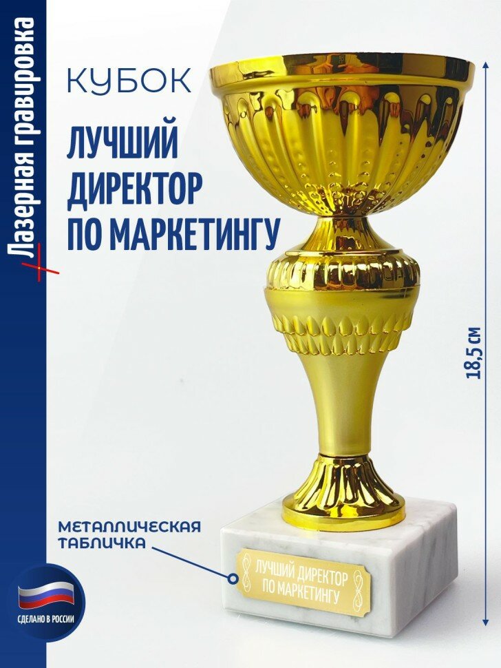 Кубок "Лучший директор по маркетингу" (18,4 см)