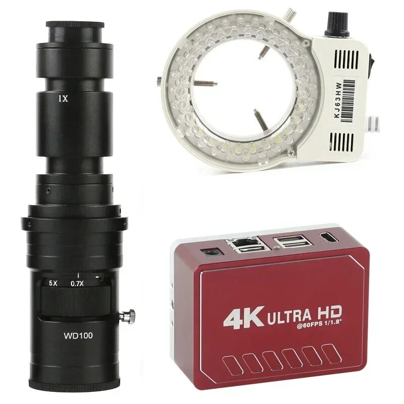 Видеомикроскоп Eakins IMX334 8.3MP 500X With 500X Lens Light