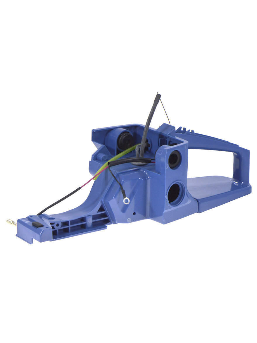 Топливный бак для китайской бензопилы 45/52cc (цвет синий)