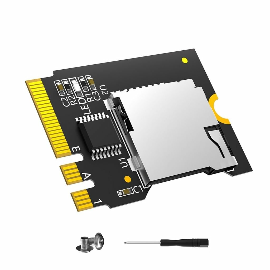 TF-карта в M.2 Key A+E адаптер