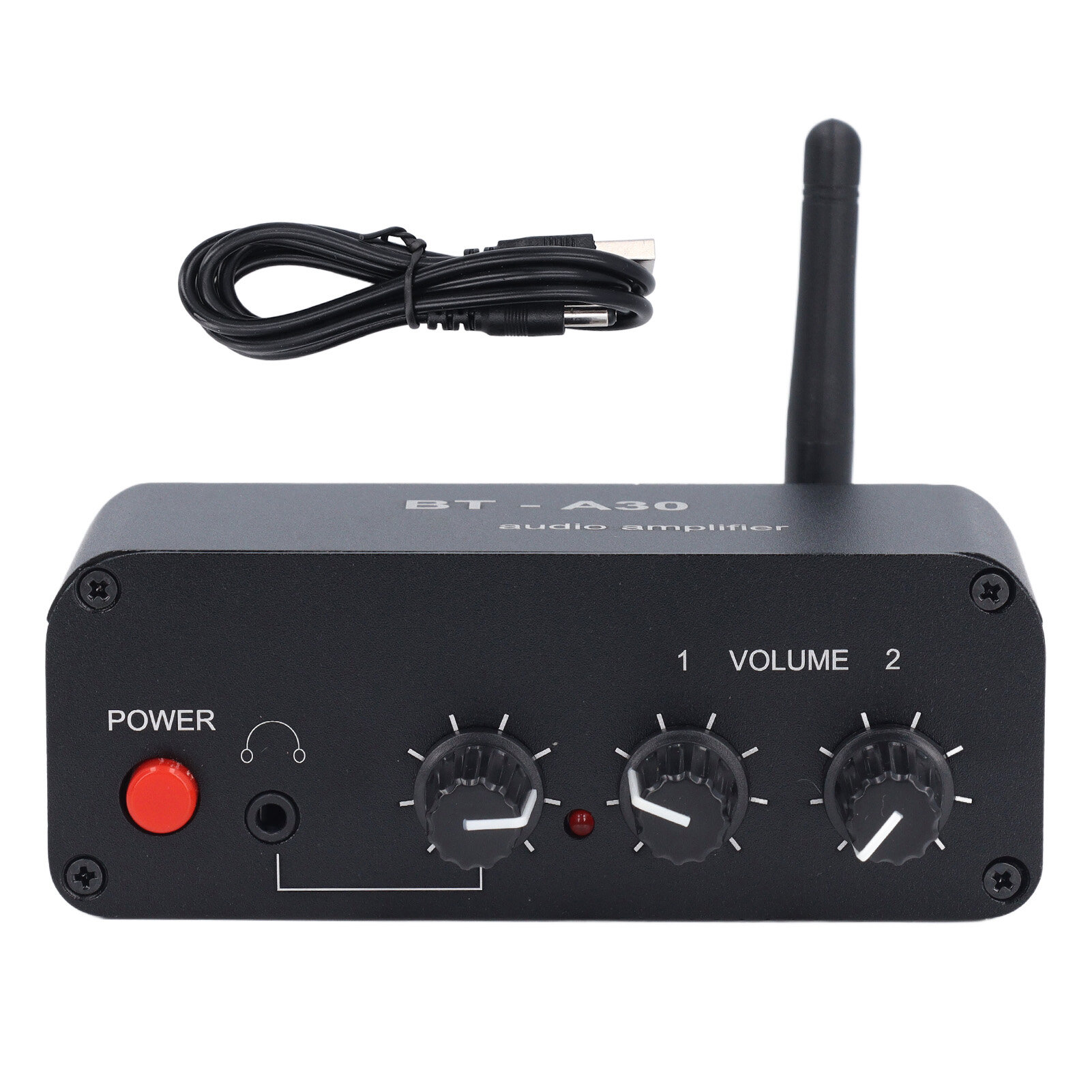 Bluetooth 5.2 Усилитель звука 20 дБ Уравновешивание двойное оптическое предусилитель с 3,5 -мм интерфейсом для поворотного динамика DC5 12V