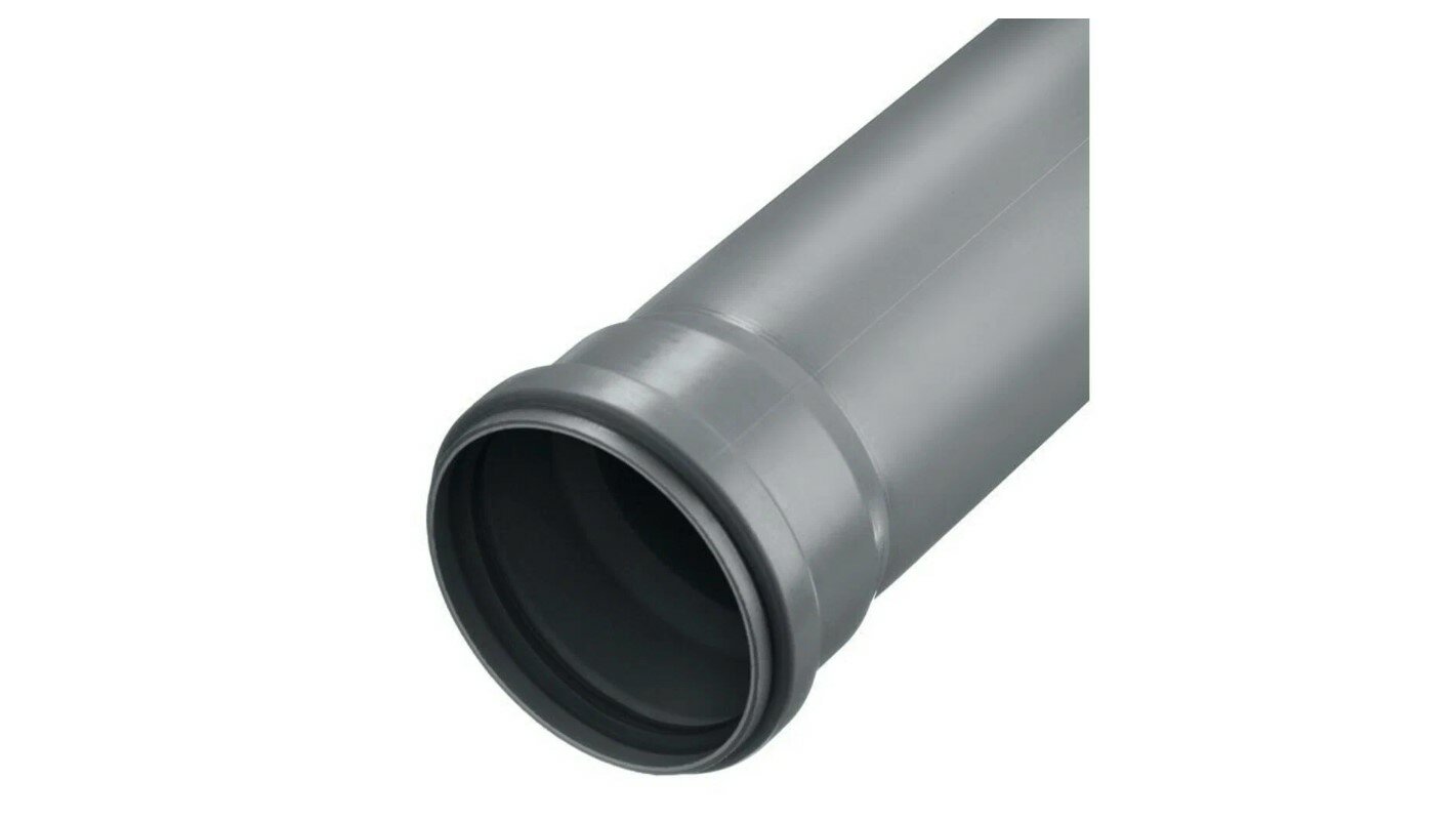 Труба канализационная Lammin d110x2000 мм пластиковая для внутренней канализации (Lm35127312000)