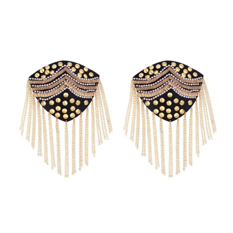 Металлические плечевые украшения, Золото