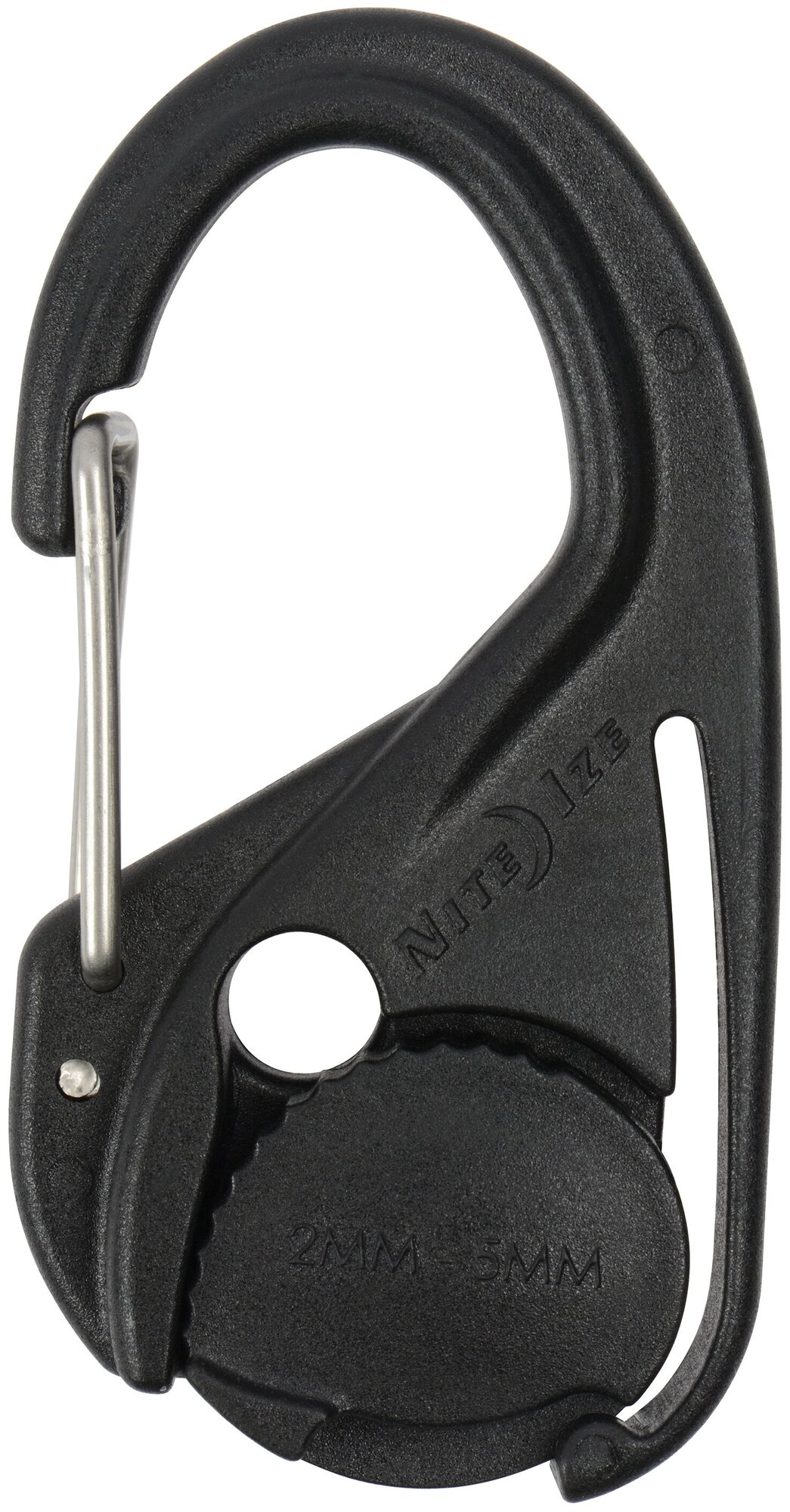 Безузловой натяжитель для веревки с карабином Nite Ize CamJam - Черный 4 шт