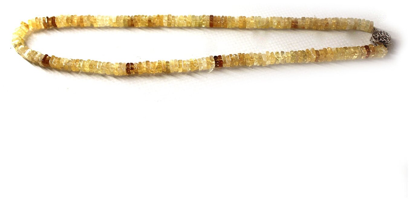 Бусы, цитрин