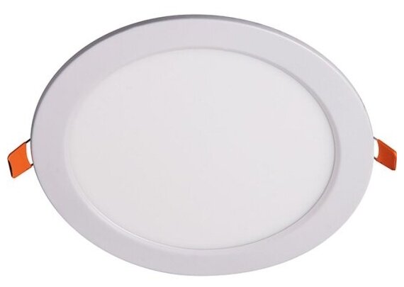 Светильник downlight Jazzway ДВО-15w 4000K 1000 Лм IP40 WH d190мм