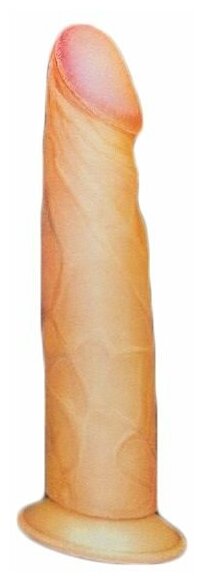 Фаллоимитатор HUMAN STYLE 7,5" без мошонки - 20,5 см, LOVETOY (А-Полимер), неоскин, телесный