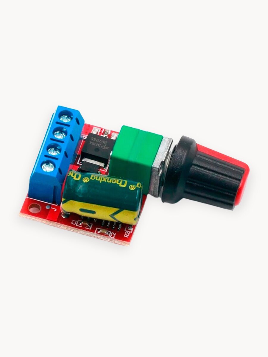 ШИМ регулятор скорости двигателя, управление скоростью, DC 4,5-35V 5A 90W PWM