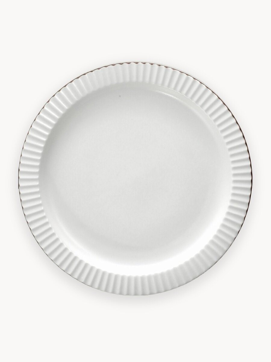 Набор тарелок 21 см х 4 шт. Tina UNIFICO (костяной фарфор)