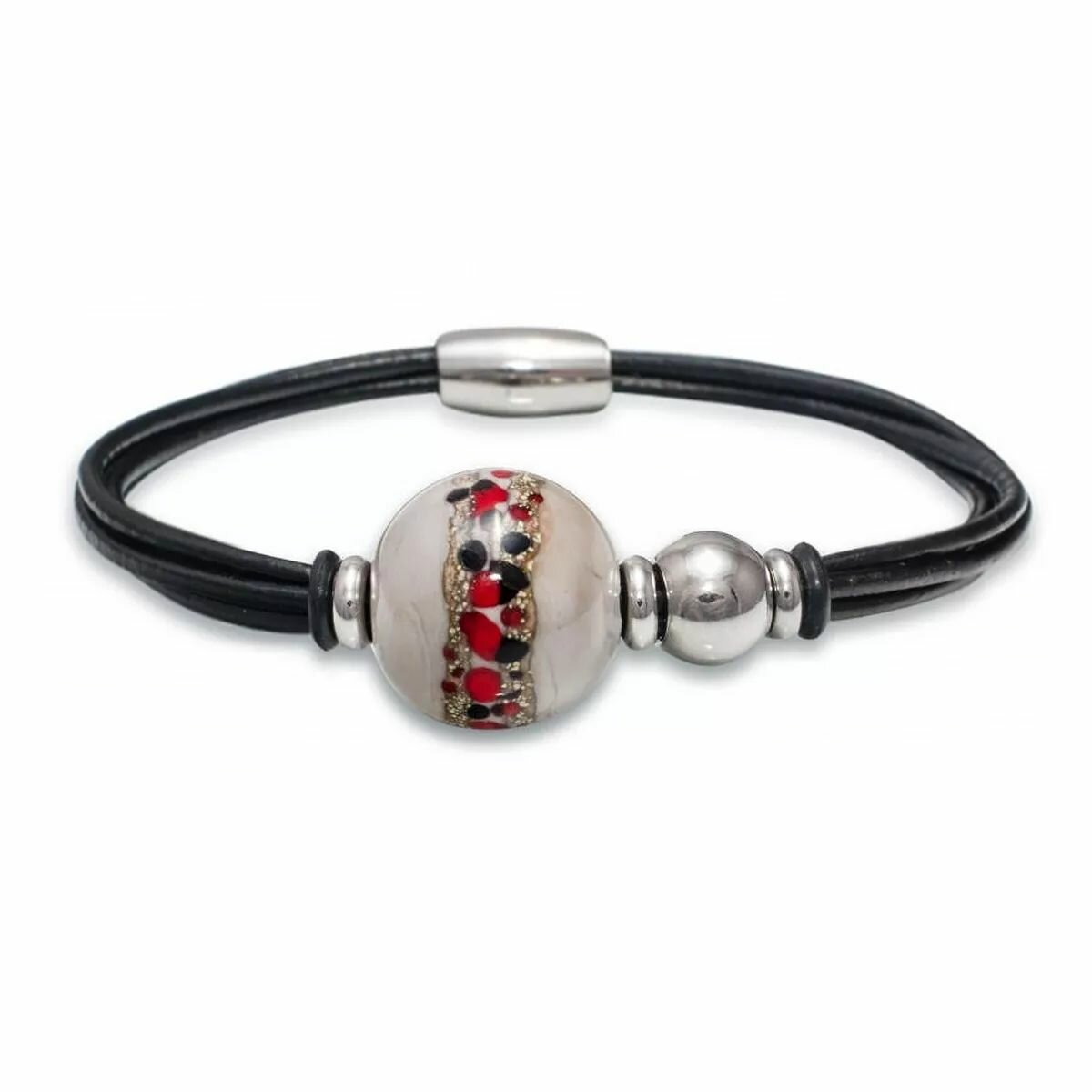 Браслет, муранское стекло, стекло