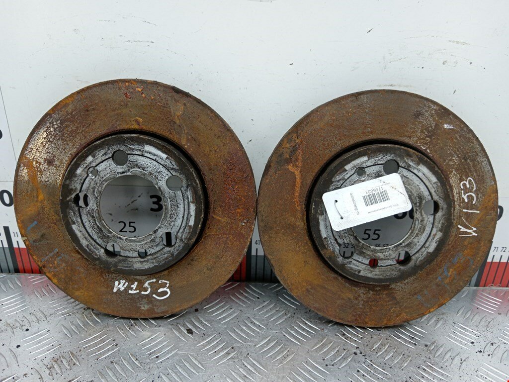 Диск тормозной передний Volkswagen Polo 5 6R0615301 арт. 1756631