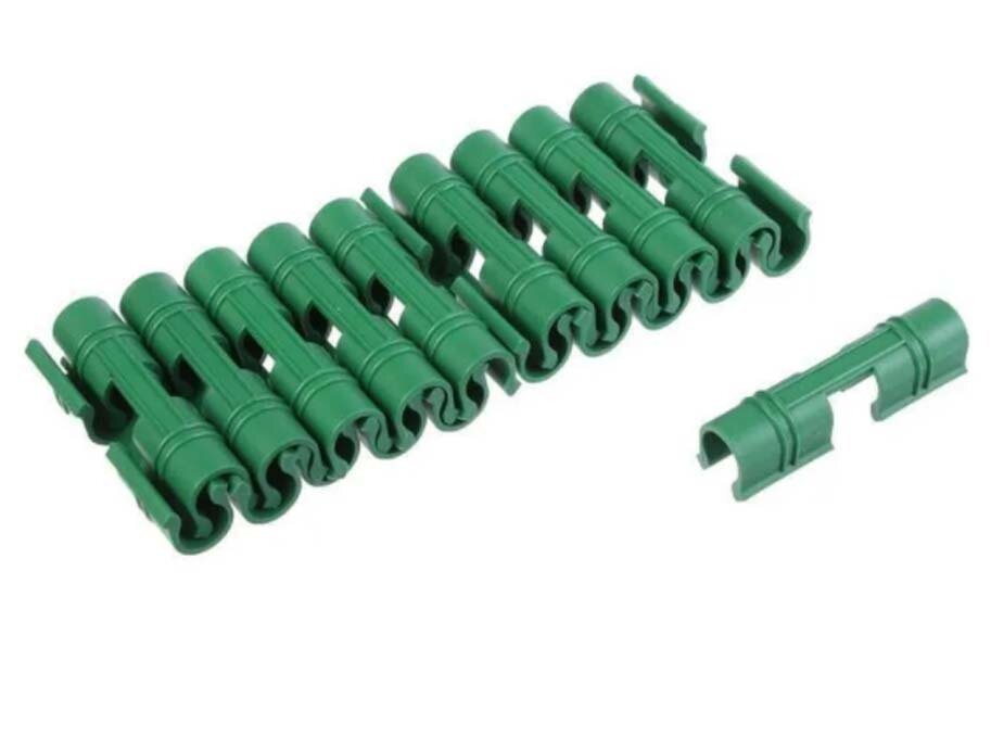 Зажимы для укрывного материала и парника, клипсы 20 шт