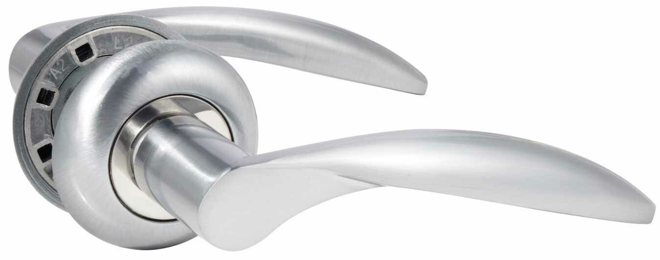Дверная ручка Edson EDS-13-Z01 без запирания алюминий гальваническое покрытие цвет матовый хром