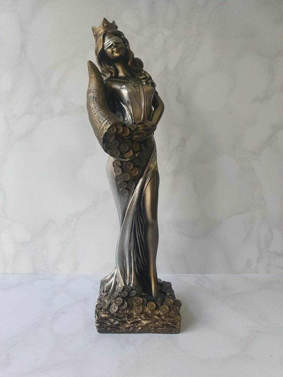 Статуэтка Фортуна 30 см, мрамор