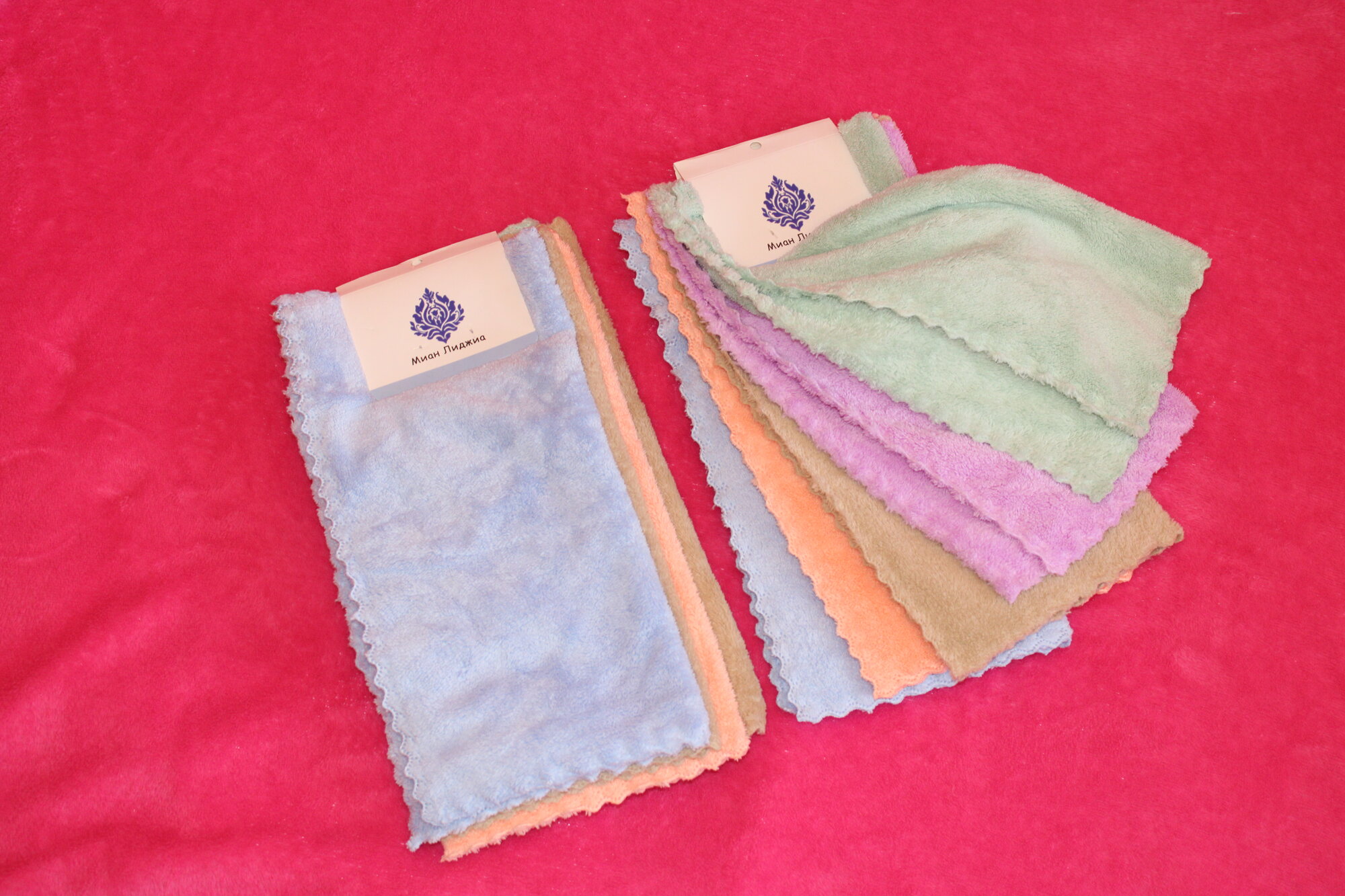 Салфетки для уборки, из микрофибры, антистатические, 30х30 см 5штук