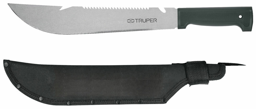 Мачете Truper Рэмбо, 30 см, c чехлом, T-460-12XB (15870)