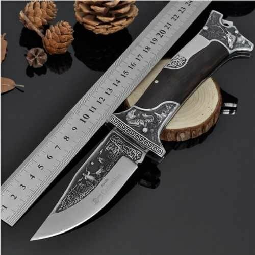 Складной нож Columbia охота, накладки граб