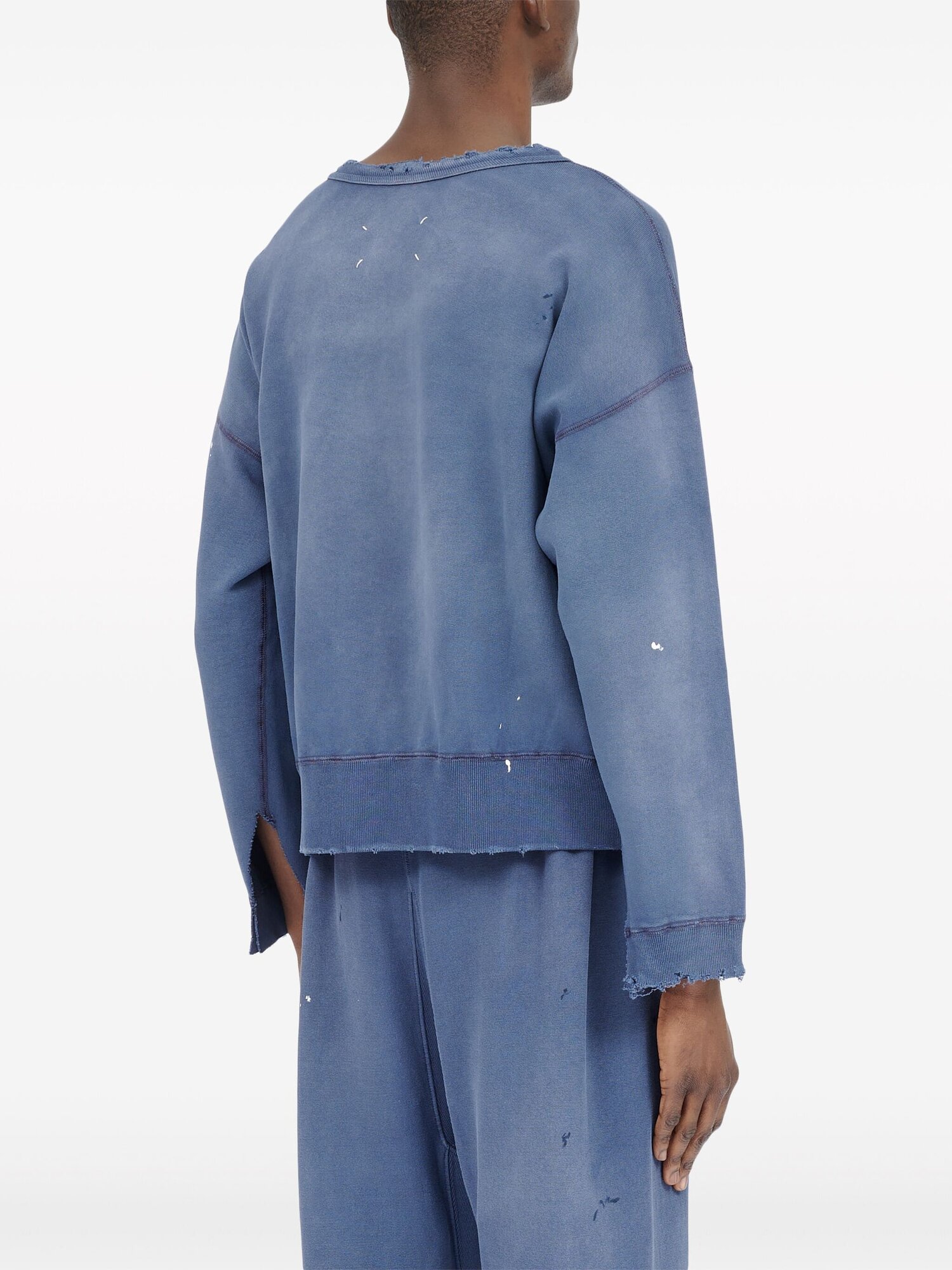 Толстовка Maison Margiela Handwritten, размер XS, , blue — фото 1