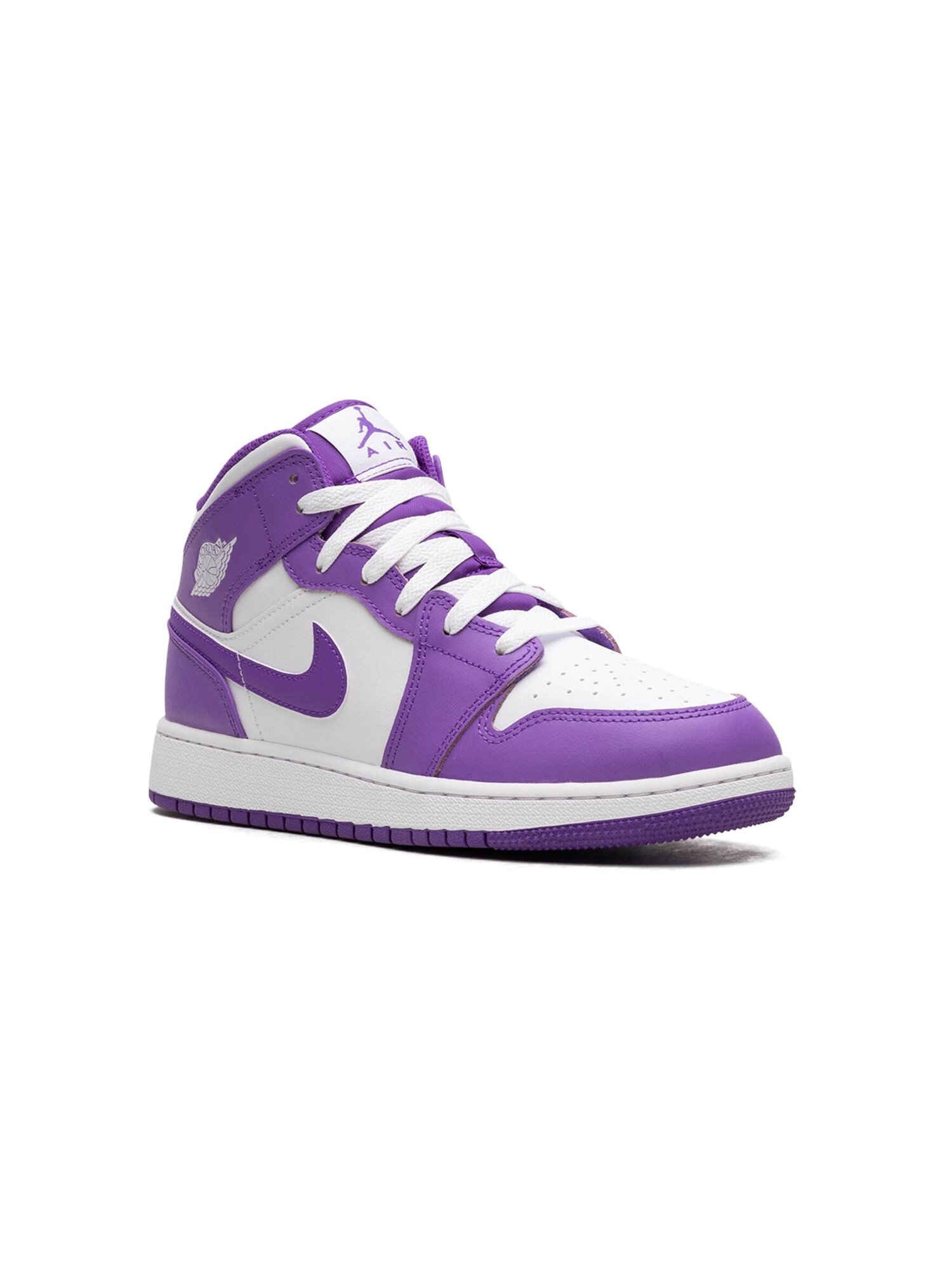 Кроссовки Air Jordan 1 Mid White Purple