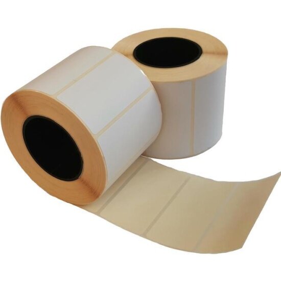 Термоэтикетки Комус Термоэтикетки ЭКО 58x30, без печати, 900шт/рул, вт.40, 24рул/уп