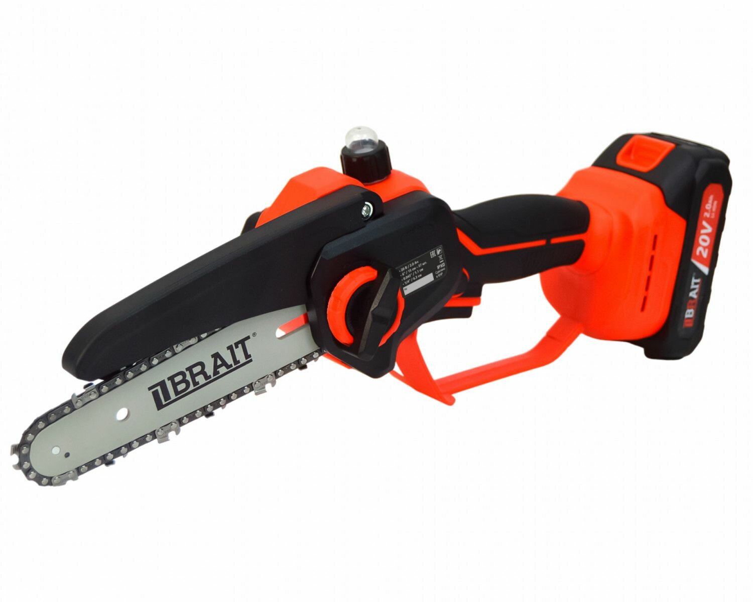 Цепная аккумуляторная пила Brait BCHS20-2NMBL