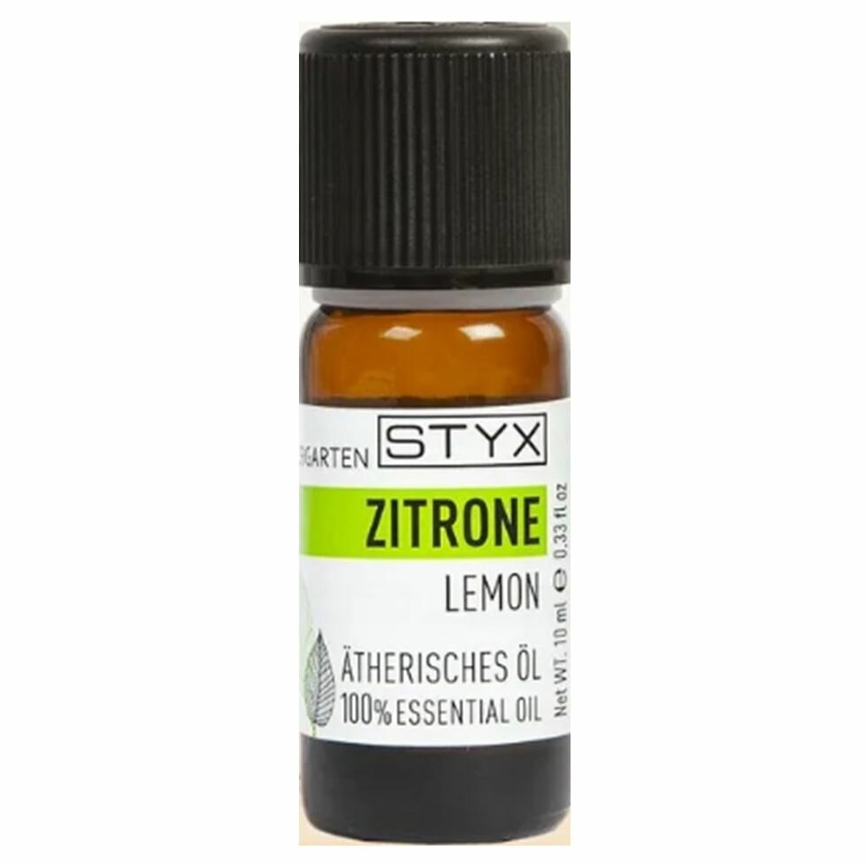 Масло эфирное STYX лимон (Zitrone), 10 мл