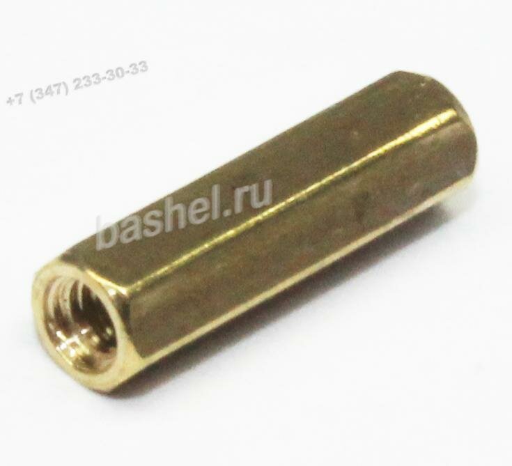 PCHSS2-11, Стойка для печатных плат, шестигранная, 11 мм, М2, латунь