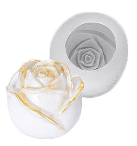 Молд для шоколада/мастики силиконовый Роза F 3D 7х6 см. (Набор из 1 шт.)