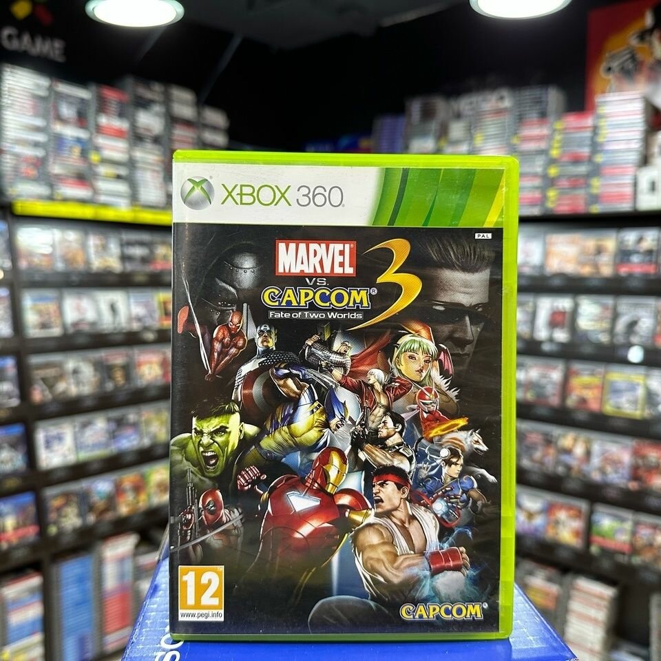 Игра Marvel vs. Capcom 3: Fate of Two Worlds (Xbox 360) (Box)