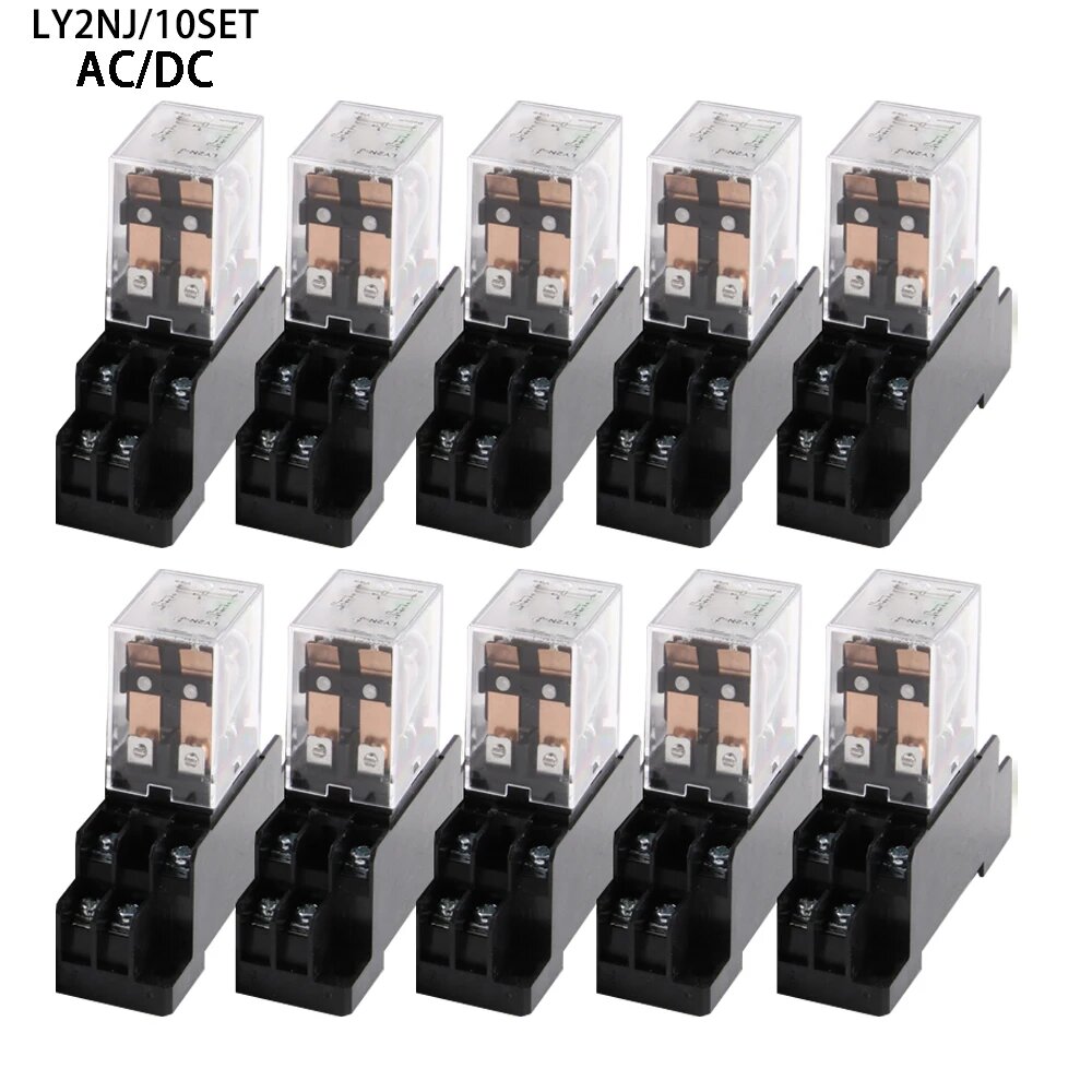 Реле LY2NJ 8-контактное 12V DC