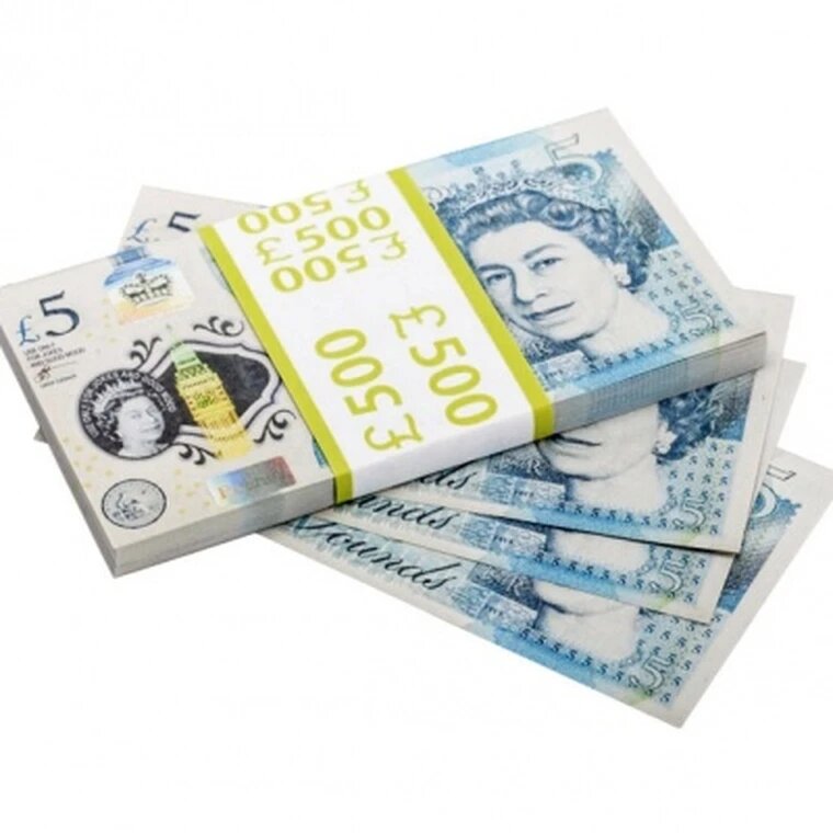 5 фунтов 2016 Англия, упаковка сувенирных купюр сувенирная копия, банкноты и купюры редкие коллекционные