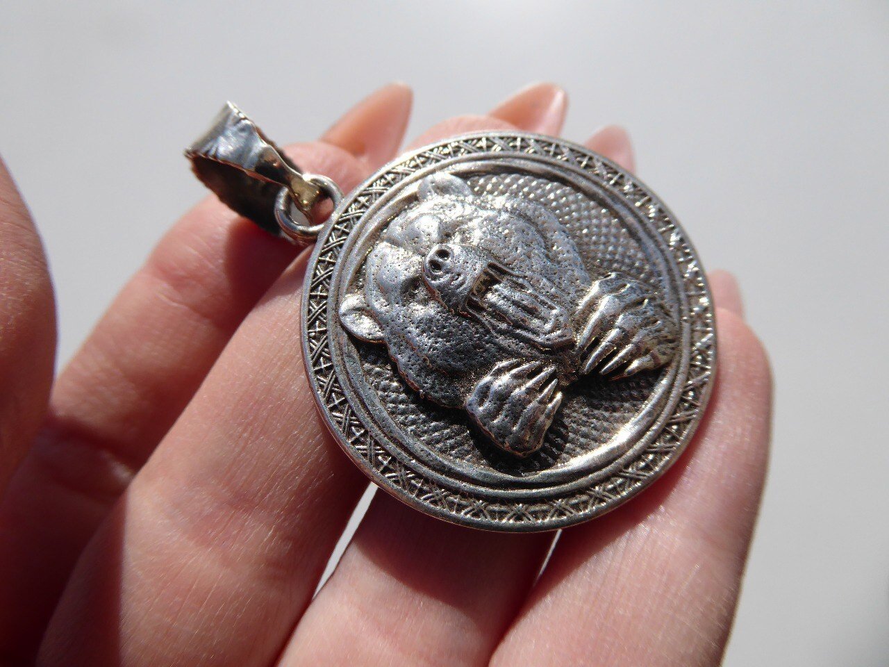 Подвеска, серебро, 925 проба