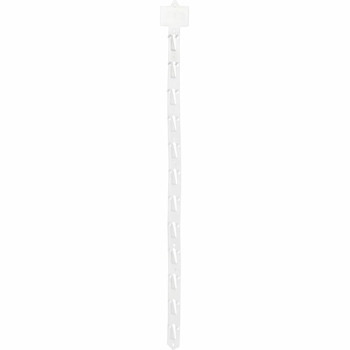 Держатель для ценника настенный для подвешивания (страйп-лента), прозрачный