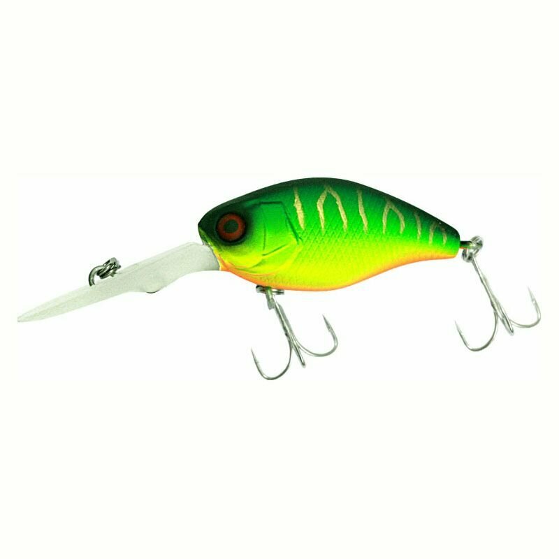 Воблер кренк на щуку/на головля/на судака/на окуня/на форель JACKALL DD Chubby 38 цв. matt tiger