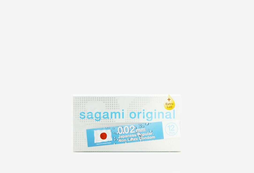 Презервативы SAGAMI Original 002 EXTRA LUB