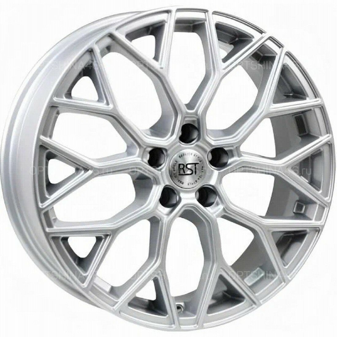 Колесный диск RST R198 6,5x18 5x114,3 ET37 66,5 Silver литой для автомобиля