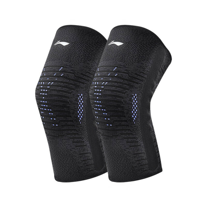 Наколенники LI-NING Knee Brace for Sports, для занятий спортом, размер XL, black, 2 шт