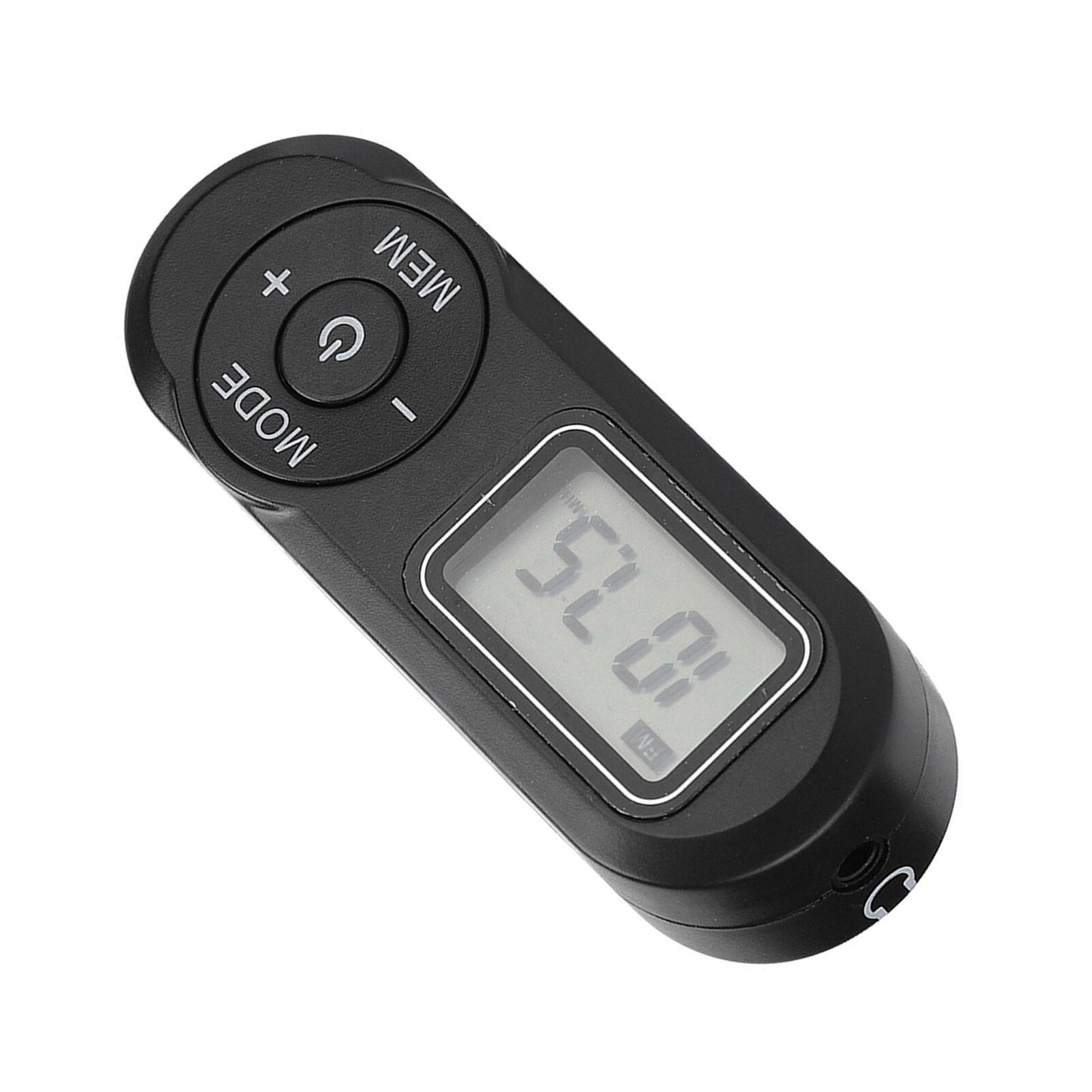 Радио DSP Mini Portable с 1.1-дюймовым LCD-дисплеем, цифровое FM-приемник, плеер музыки, черный цвет, с наушниками, диапазон приема FM 64-108МГц, чувствительность 5дБ, батарейки 2xAAA (не в комплекте), выходная мощность 2.4мВт, ток 26мА, стереоразделение