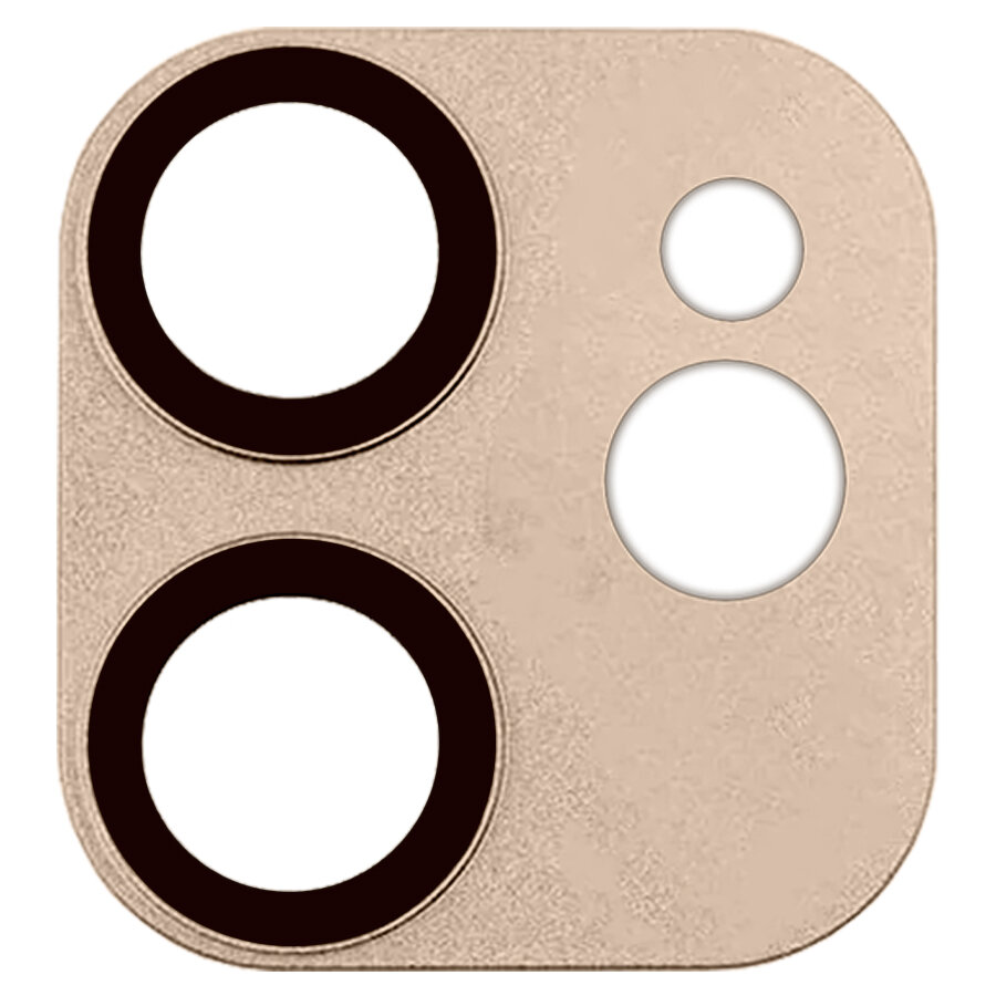 Защитное стекло на заднюю камеру COTEetCI Lens Film для iPhone 12 6.1", золотой